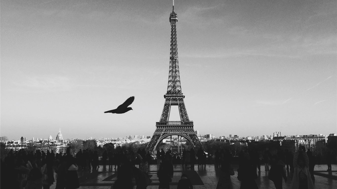 Trocadéro, Paris, France MacBook Air Wallpaper Download | AllMacWallpaper